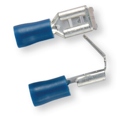 Cosse femelle plate isolée bleue, vente pour professionnels | Berner®